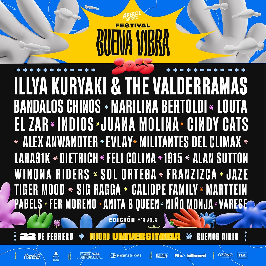 Festival Buena Vibra 2025 - IKV Oficial - Illya Kuryaki and the Valderramas